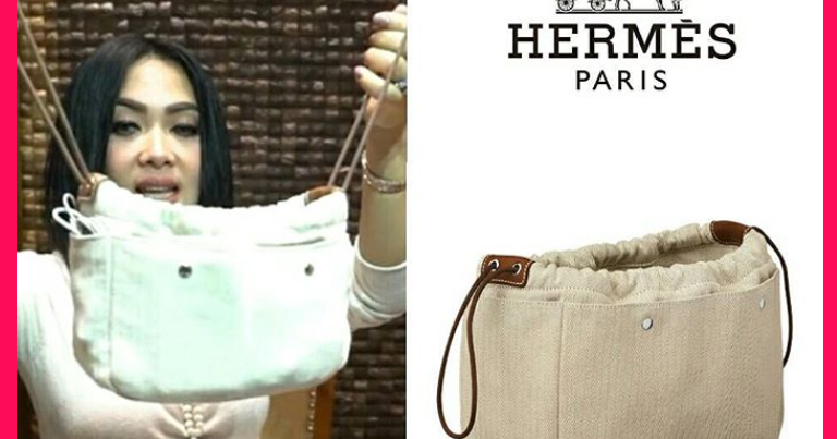 Intip Isi Tas Hermes Rp 1,4 Miliar Syahrini yang Bikin Takjub