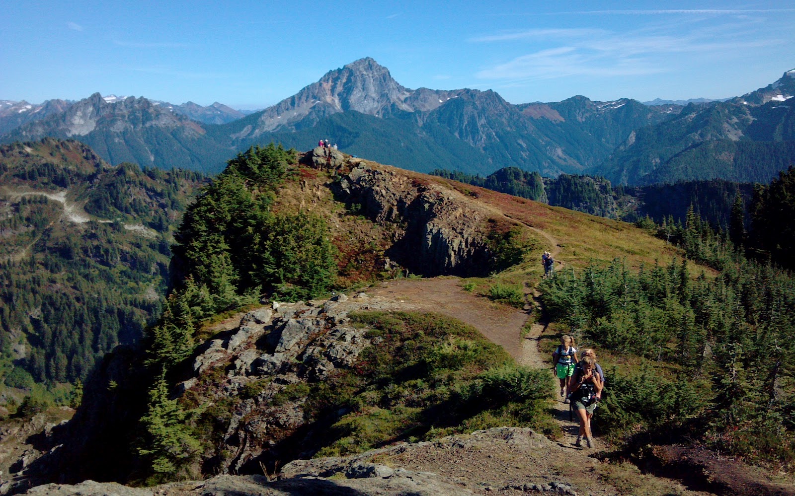 Life is a mountain.: Mt. Dickerman, WA