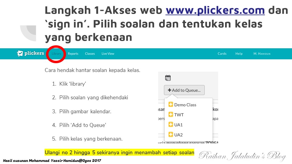 Tutorial Step by Step Aplikasi PLICKERS - Raihan Jalaludin's Blog