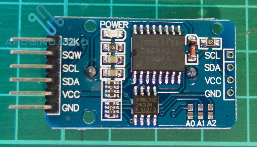 Clock Module DS3231 + Baterai | ArduinoSolo.com | Jual Arduino Solo ...