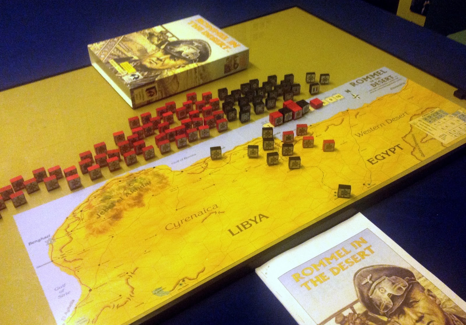 Sgt Steiner's Wargaming Blog: Rommel In The Desert games hits my table