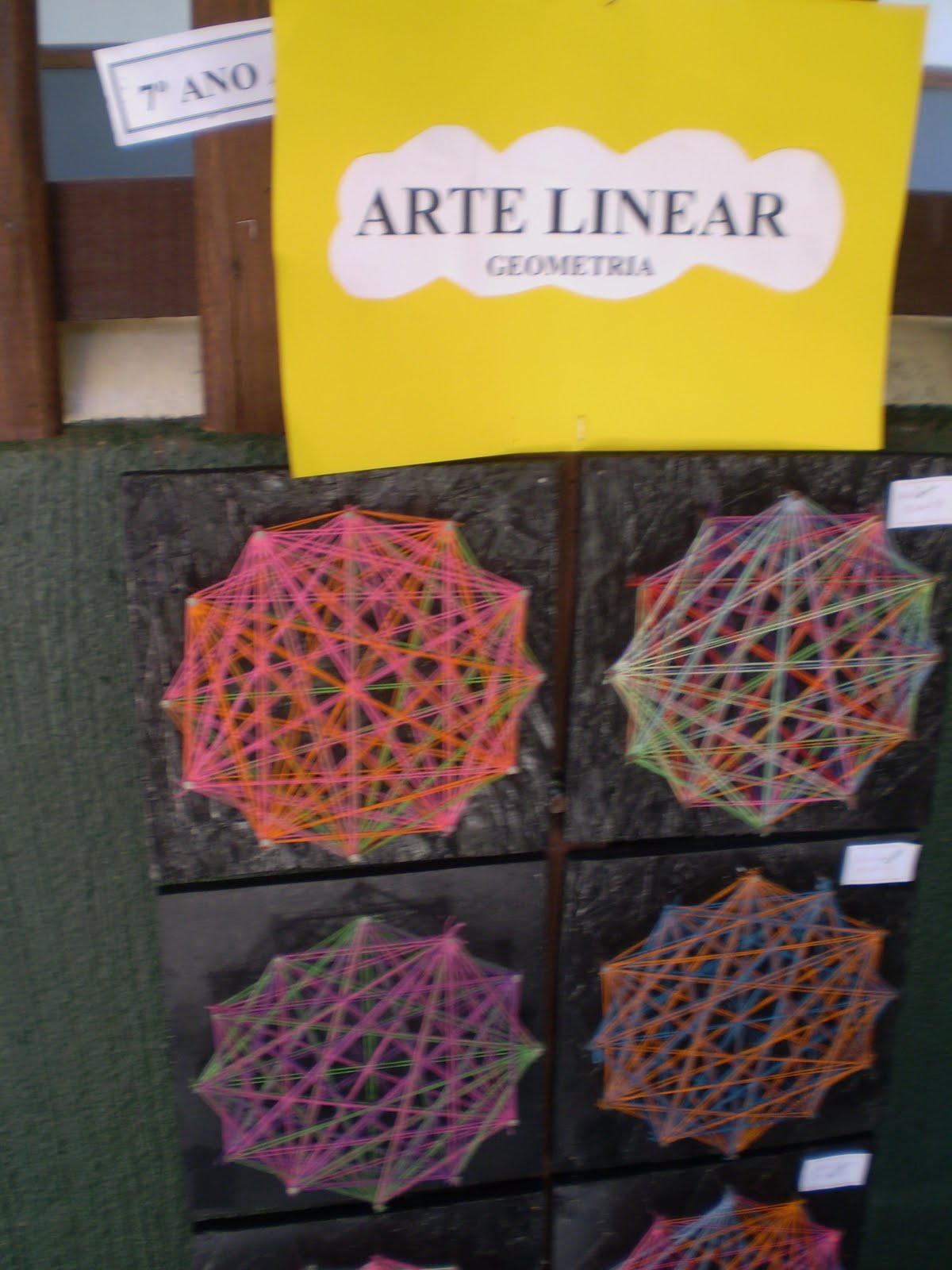 A arte de aprender com Arte: ARTE LINEAR