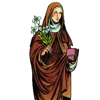 ® Gifs y Fondos Paz enla Tormenta ®: SANTA CLARA DE ASÍS