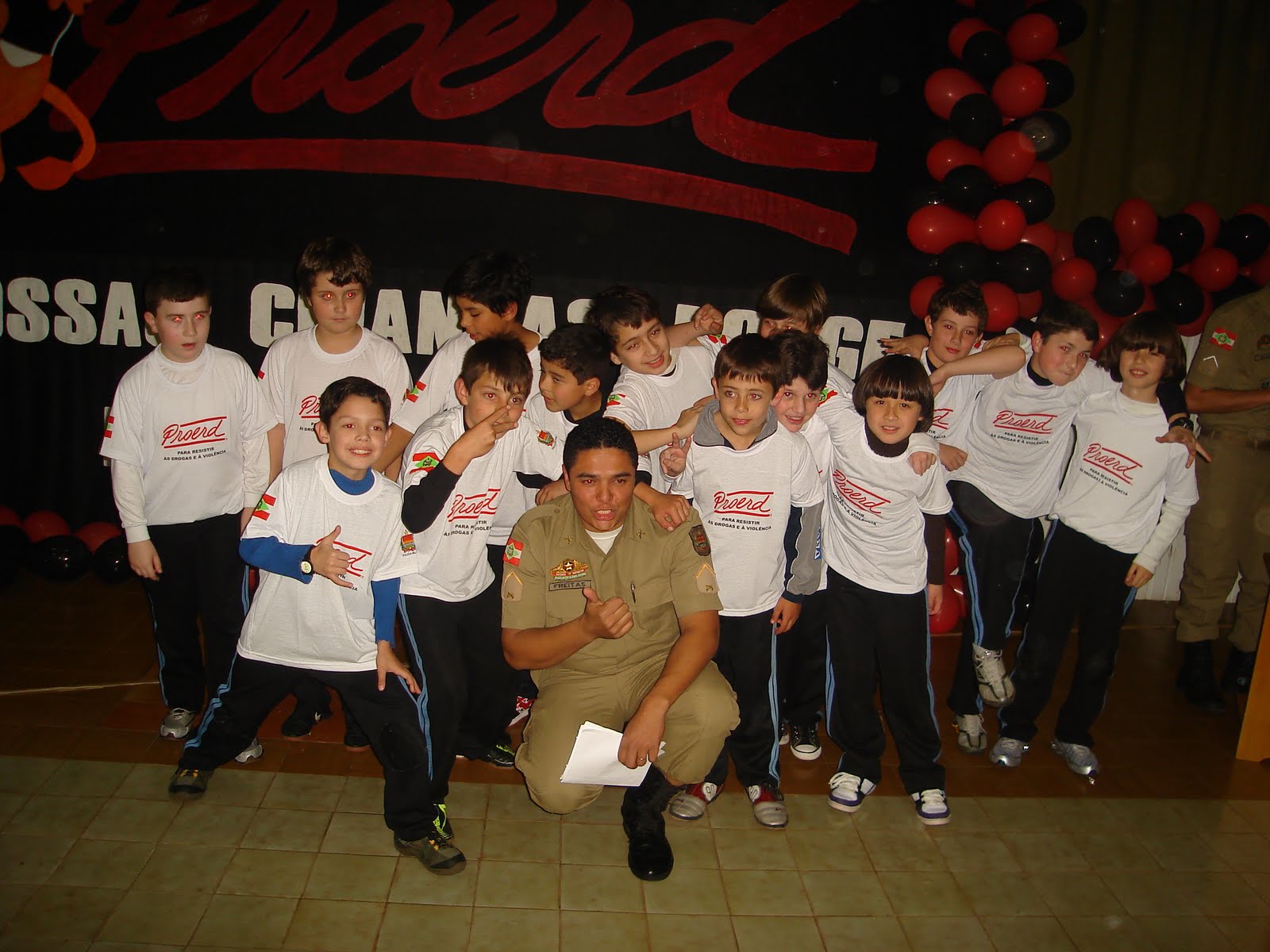 Centro de Educação Santa Teresinha: formatura PROERD 5º ano