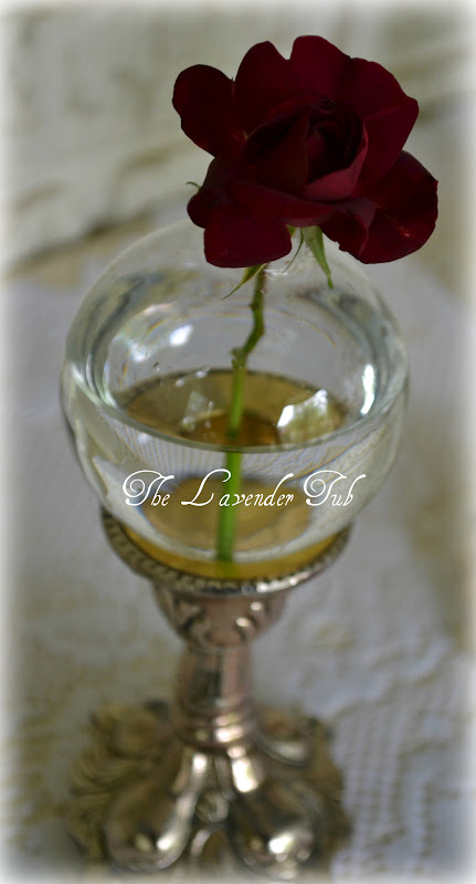 The Lavender Tub: Christmas Bulb Bud Vases