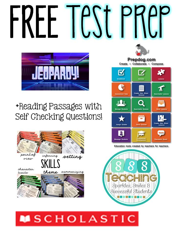 Upper Grades Test Prep- FREE ideas!! - SSSTeaching