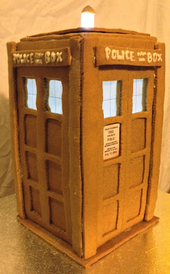 Domestic Sluttery: How to make your own Gingerbread TARDIS