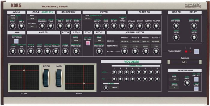 Momo released MicroKorg Midi Editor Controller Plugin - SYNTH ANATOMY