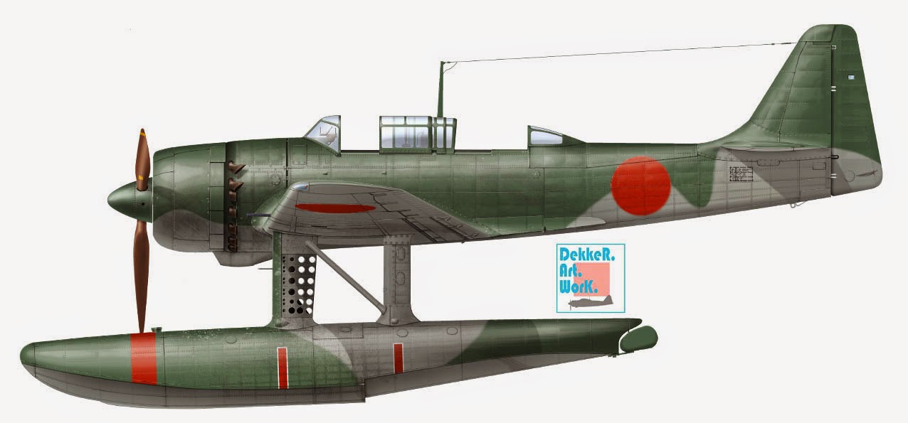 .: En préparation sur mon écran...Variation sur le thème de l'Aichi E16A1.