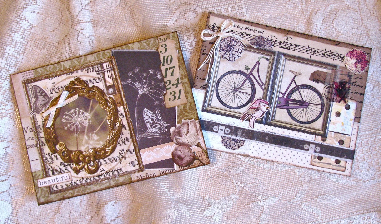 Vintage Style Cards | Lydia's Post