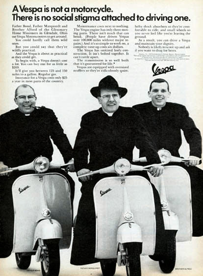 The Sell! Sell! Blog: Vespa Print Ads from Voices Of East Anglia