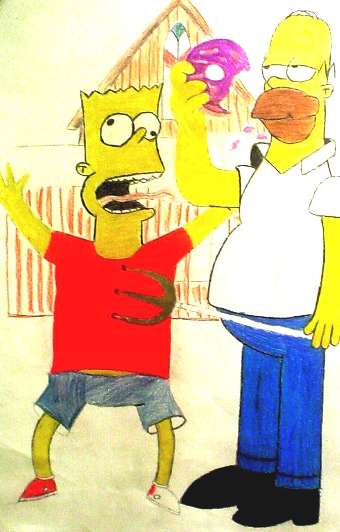 American Gothic Parody Simpsons