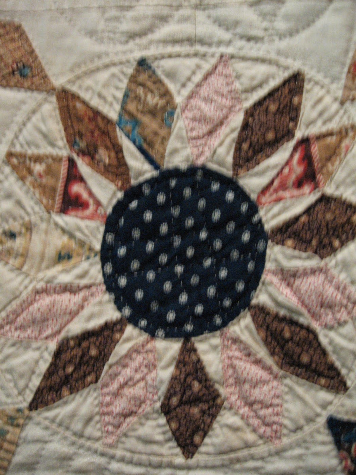 Busy Thimble: Prussian Blue Exhibit at NEQM (and some Indigoes too)