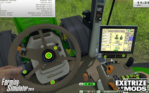 FS13 - Trator John Deere 7310R - EXT Mods