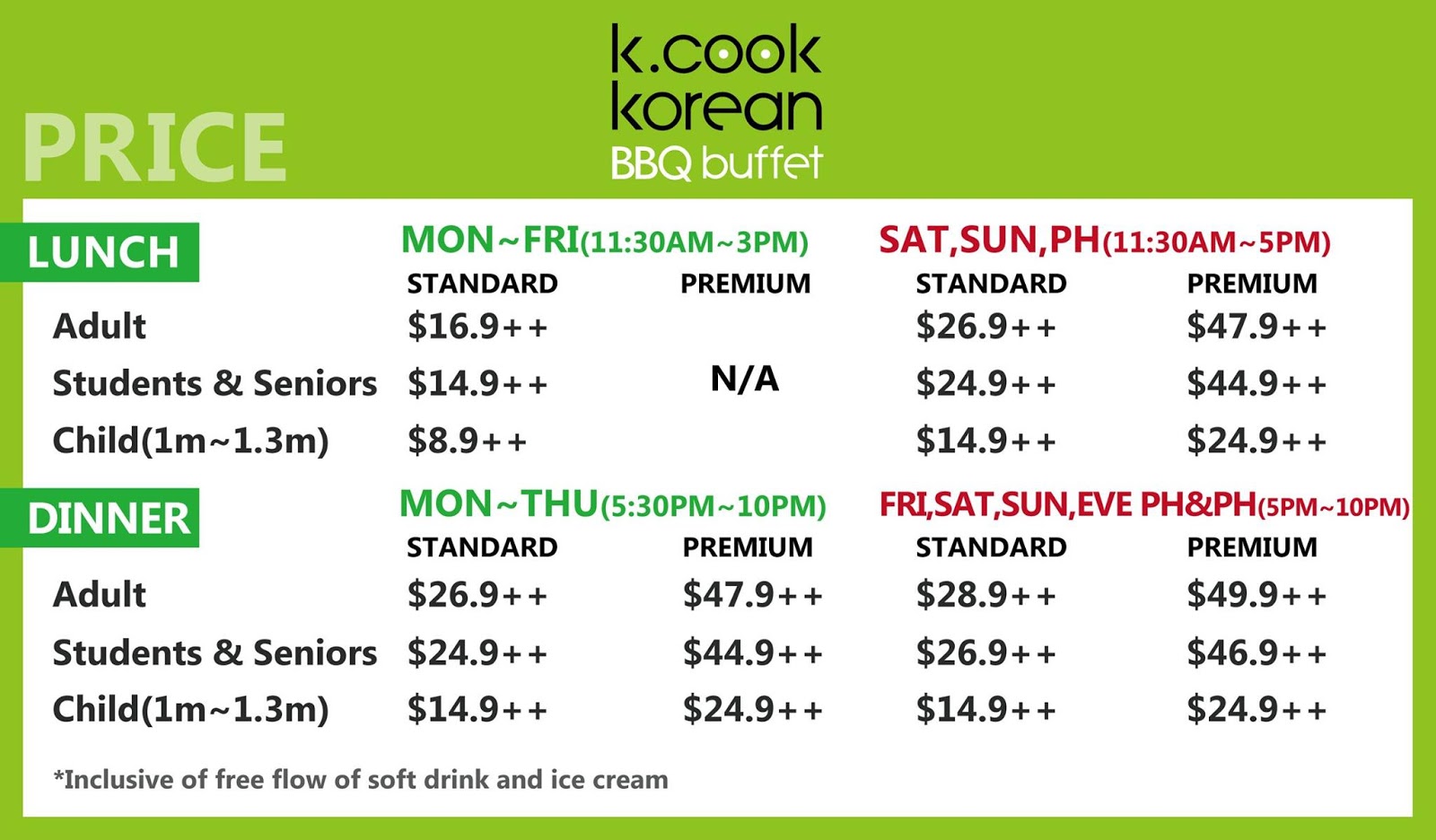 Miki's Food Archives : K. Cook Korean BBQ Buffet - Orchard Central ...