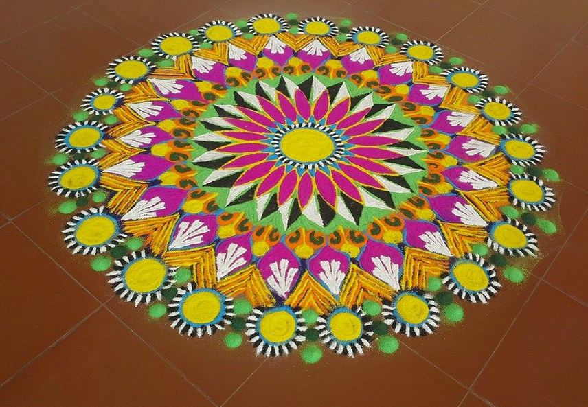 Chukkala Muggulu | Sankranti Muggulu | Rangoli Designs - 3 :: Muggulu A2Z