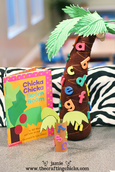 Be Different...Act Normal: Chicka Chicka Boom Boom Preschool Activities
