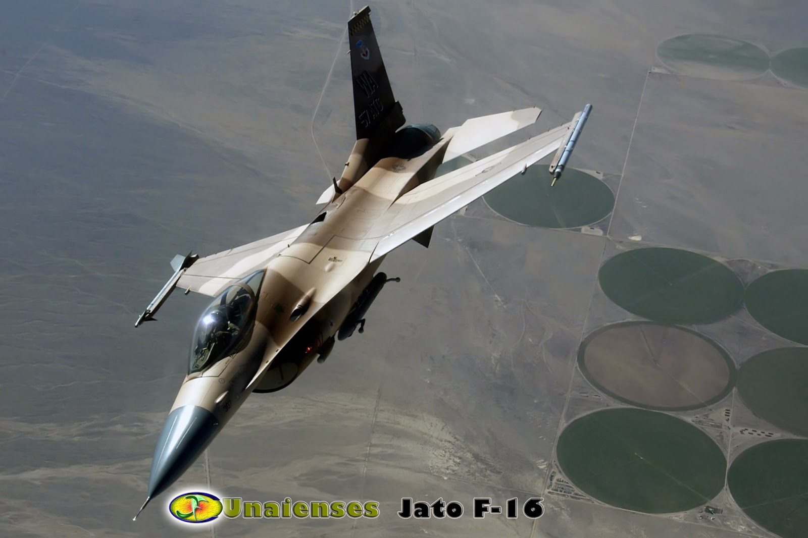 Unaienses: Jato F-16 dos EUA pode ter caído no Mar Adriático