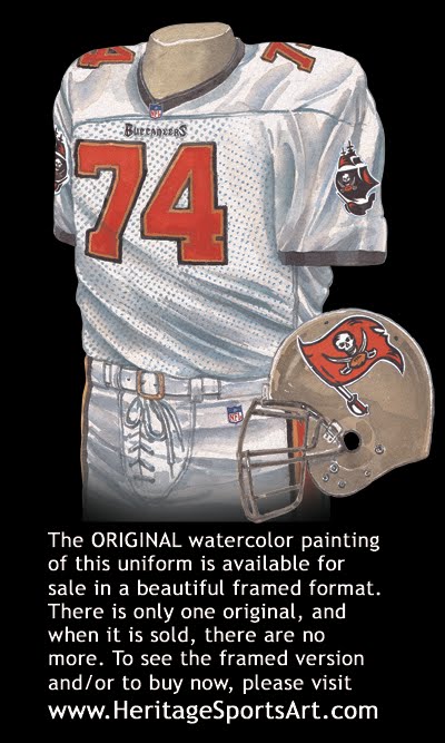 Tampa Bay Buccaneers Uniform and Team History | Heritage Uniforms and ...