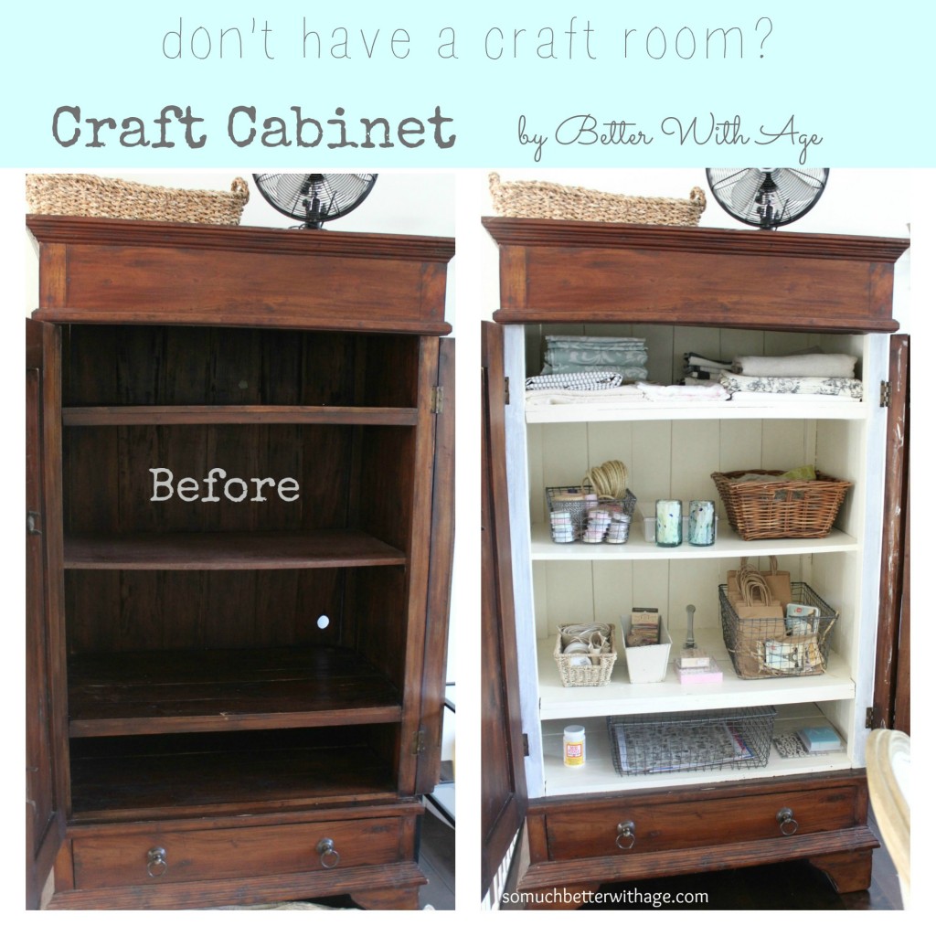 "Isabelle Thornton" Le Chateau des Fleurs: Craft cabinet makeover and ...
