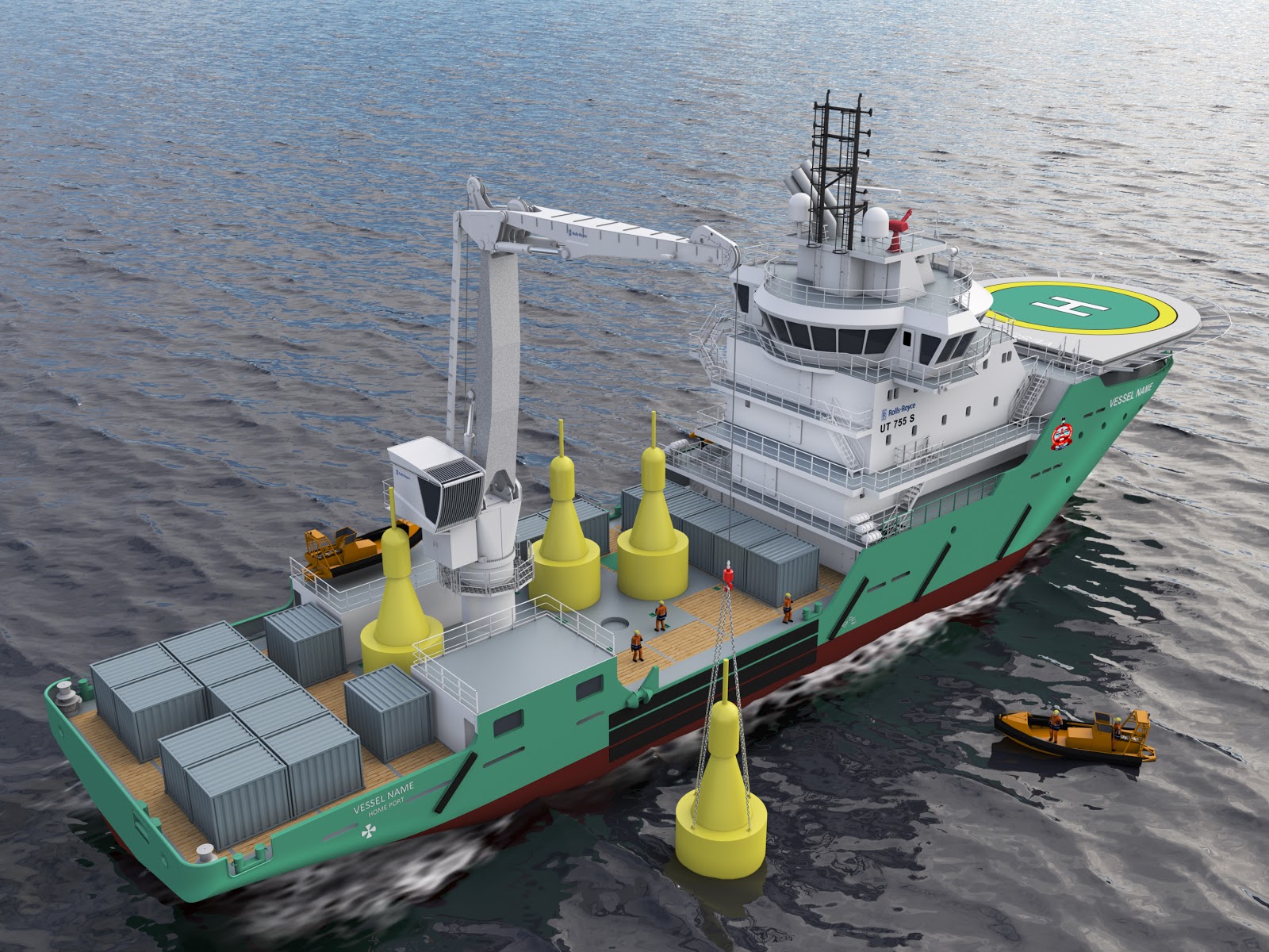 Aerospace Diary: Rolls Royce contracted buoy tender vessel