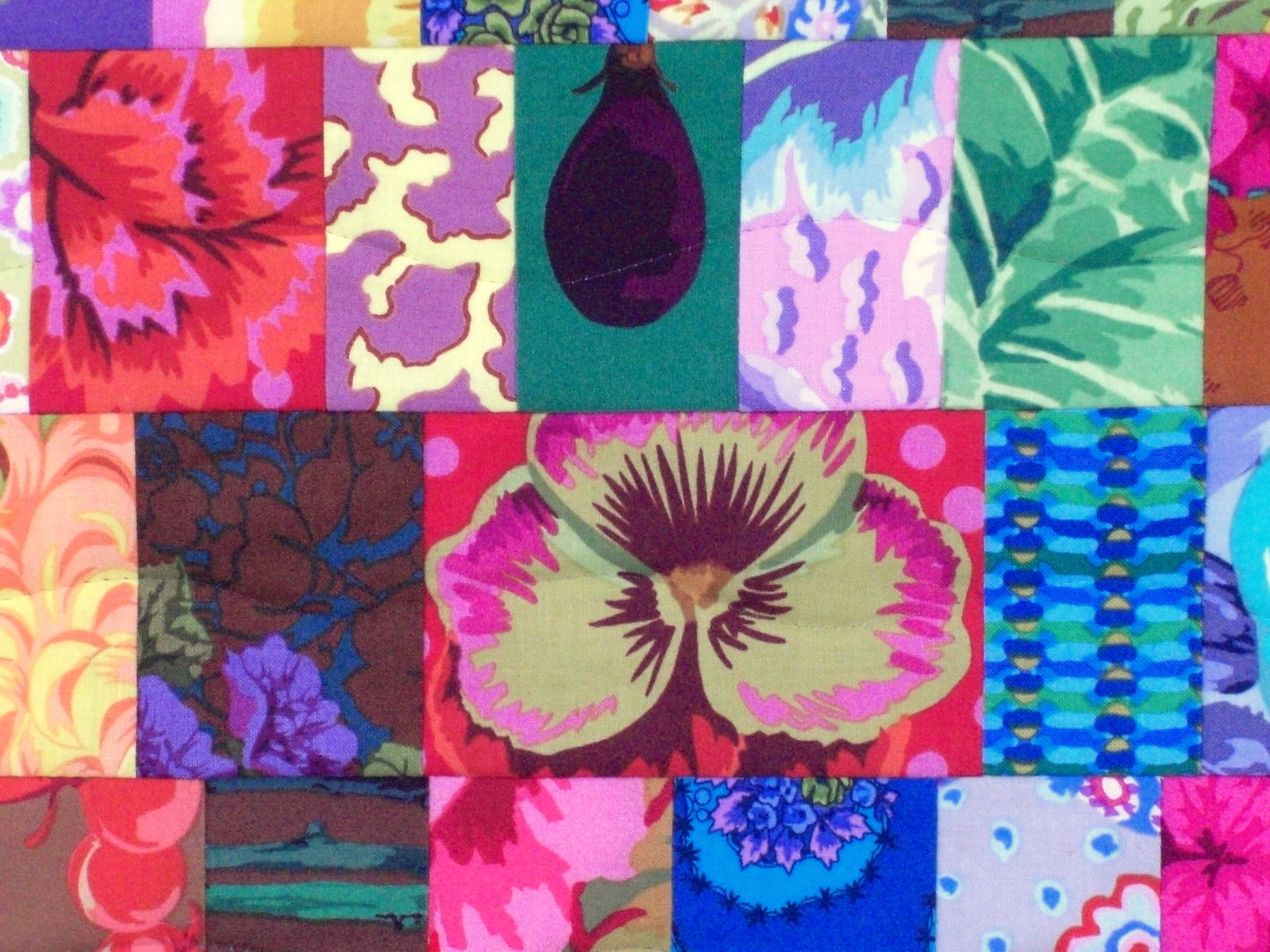 Karen Griska Quilts: Collage Doll Quilt