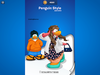 NEW 'My Penguin' Exclusive Items! | Midnight Emo in Club Penguin