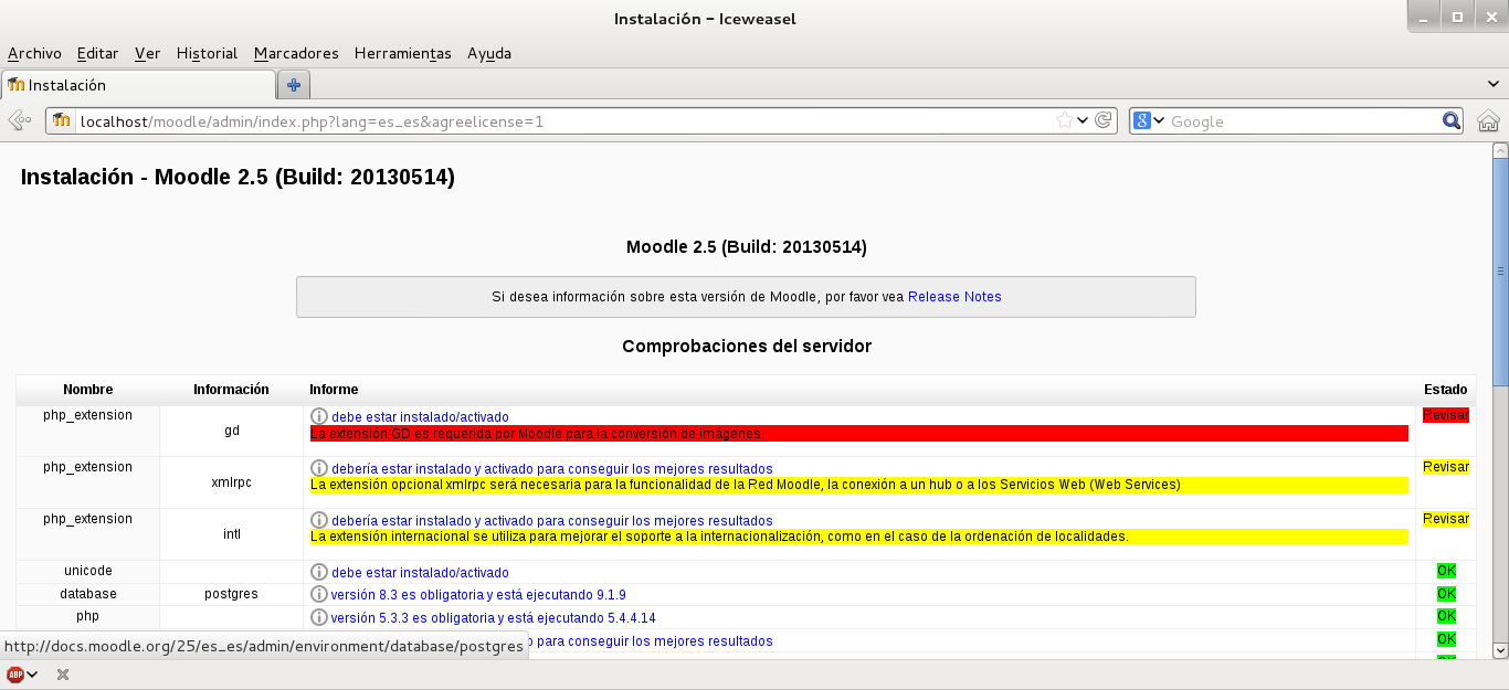 El Rincón del Software: Instalación de Moodle 2.5 + PHP5 + Apache 2 + Postgresql 9.1 en Debian ...