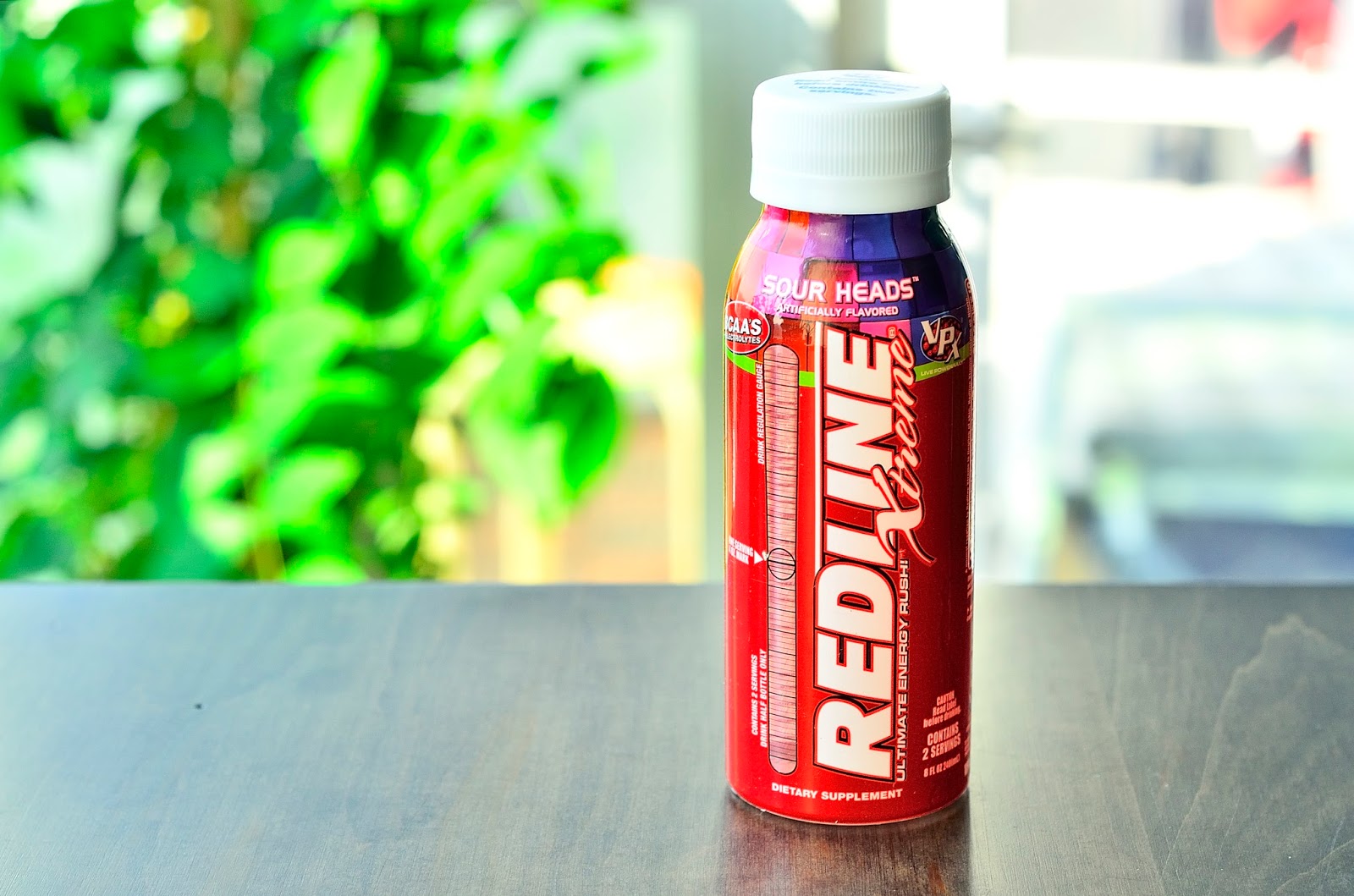 What I Drink At Work: VPX Redline Xtreme Sour Heads