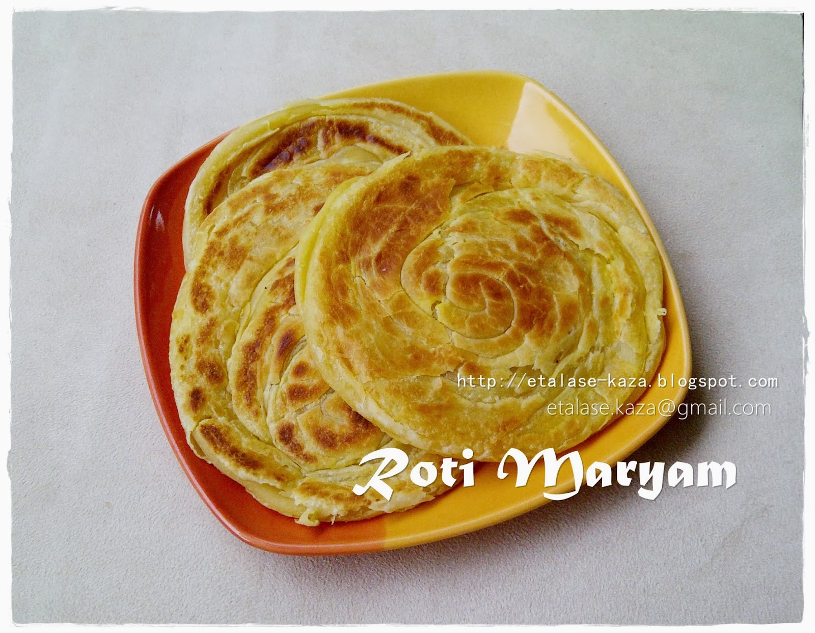 Etalase KAZA: Roti Maryam