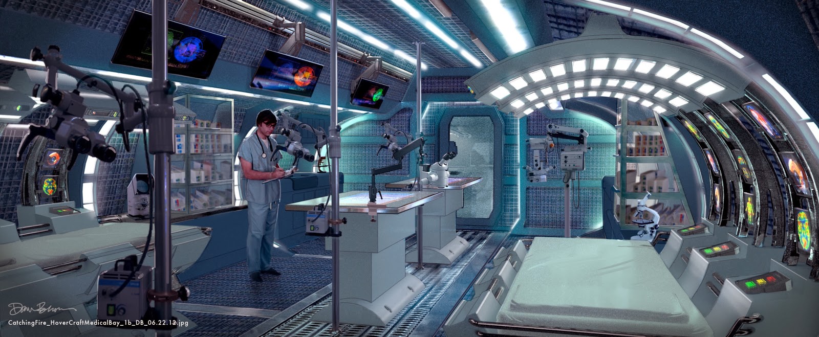 Hovercraft Mockingjay Film Set