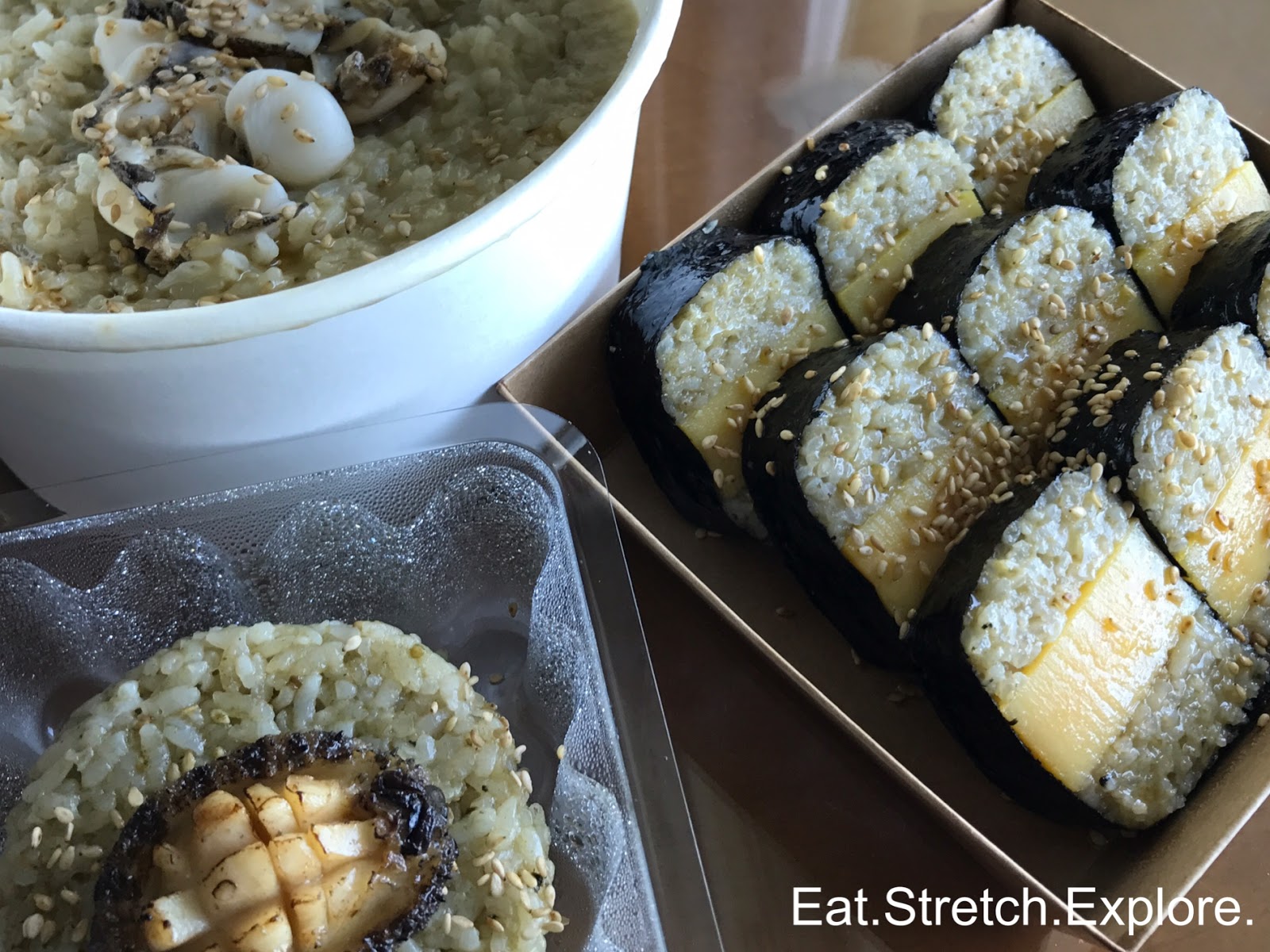 [Jeju] Abalone Kimbap at Jeju Kim Man Bok 제주 김만복