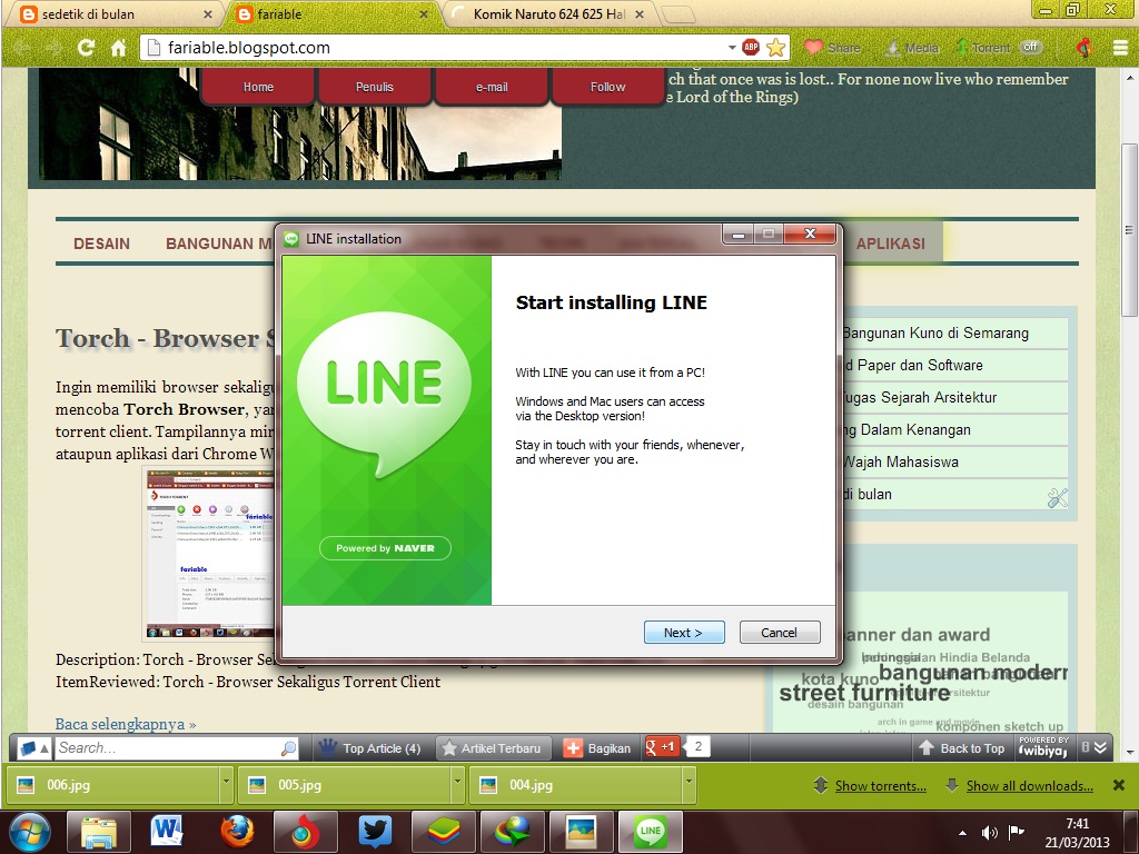 LINE Untuk Komputer Windows dan Mac OS | fariable
