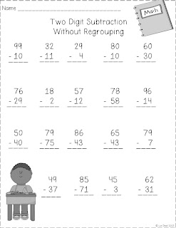 Polka Dot Firsties: Math Freebie