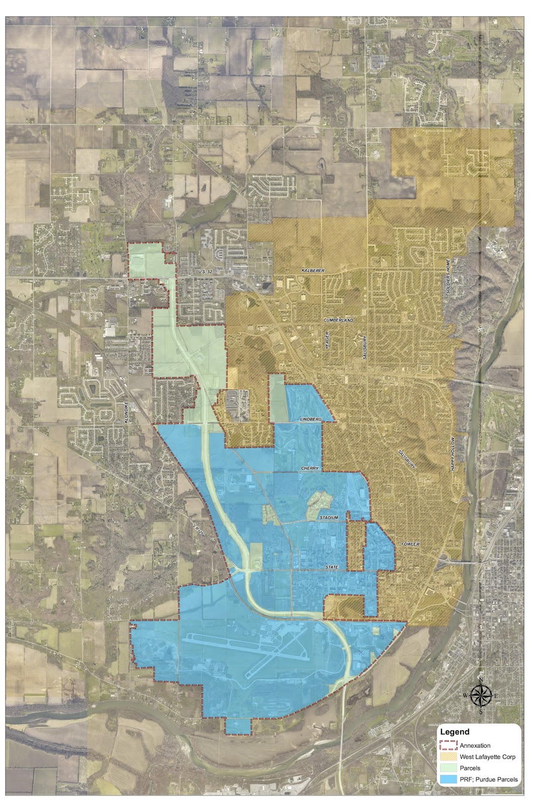 West Lafayette District #2: New Annexation Map