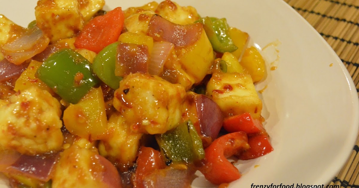 Food Frenzy....!!: Chilli Paneer!!