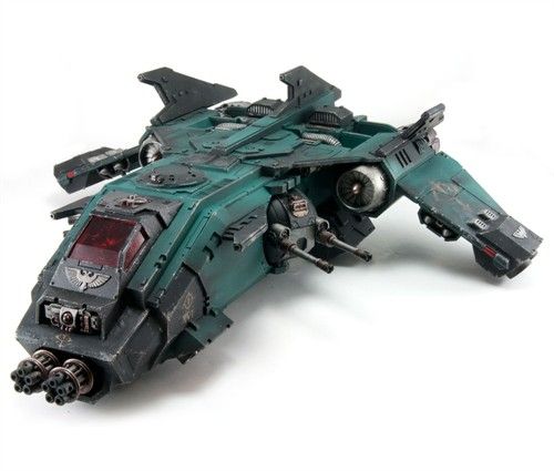 30Kplus40K: Horus Heresy Review - Fire Raptor Gunship