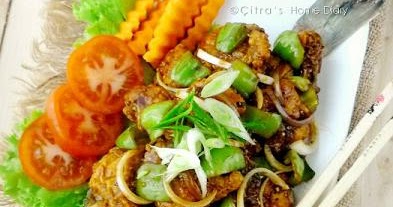 Citra's Home Diary: Ikan saus lada hitam / Indonesian crunchy fish in ...