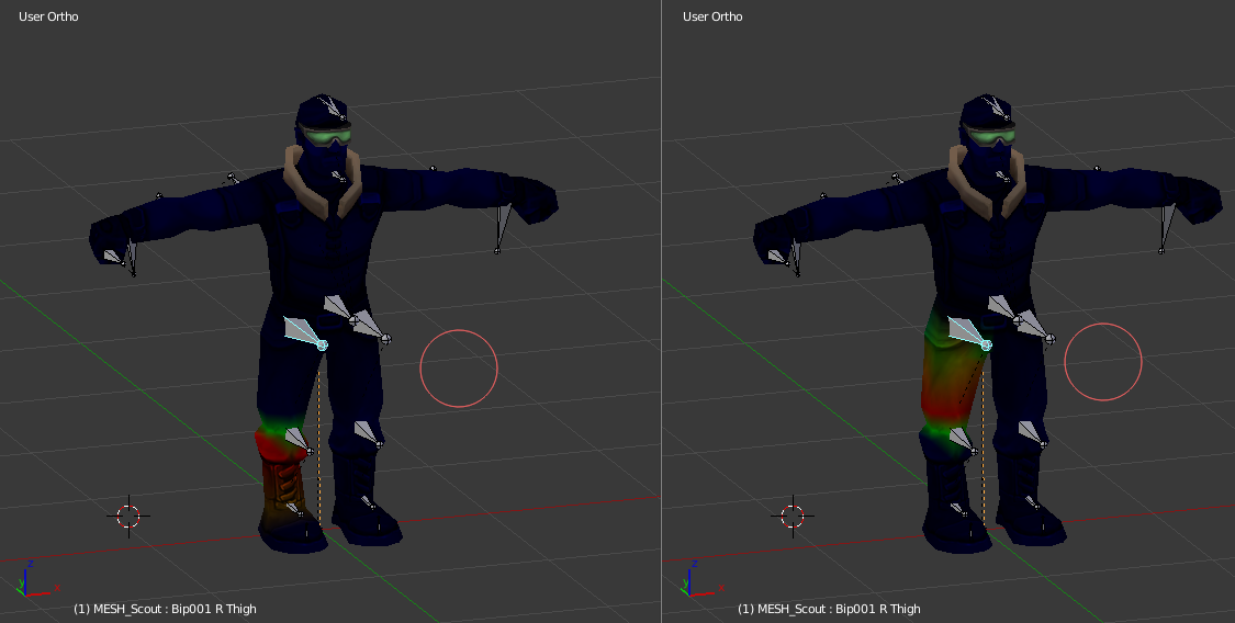 Nerd Club: Blender and weight painting