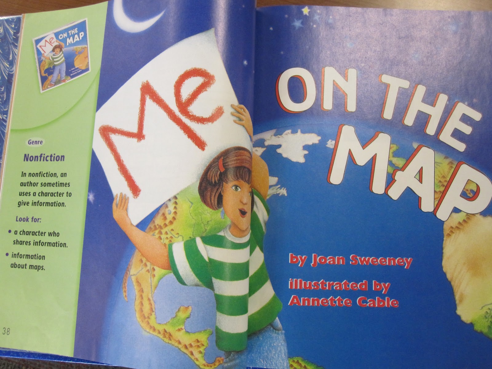 Learning in First: Me On the Map