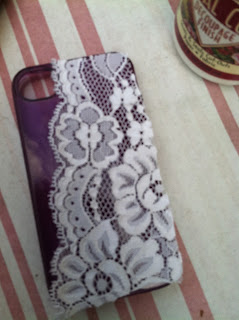 color the coast: DIY Lace Case
