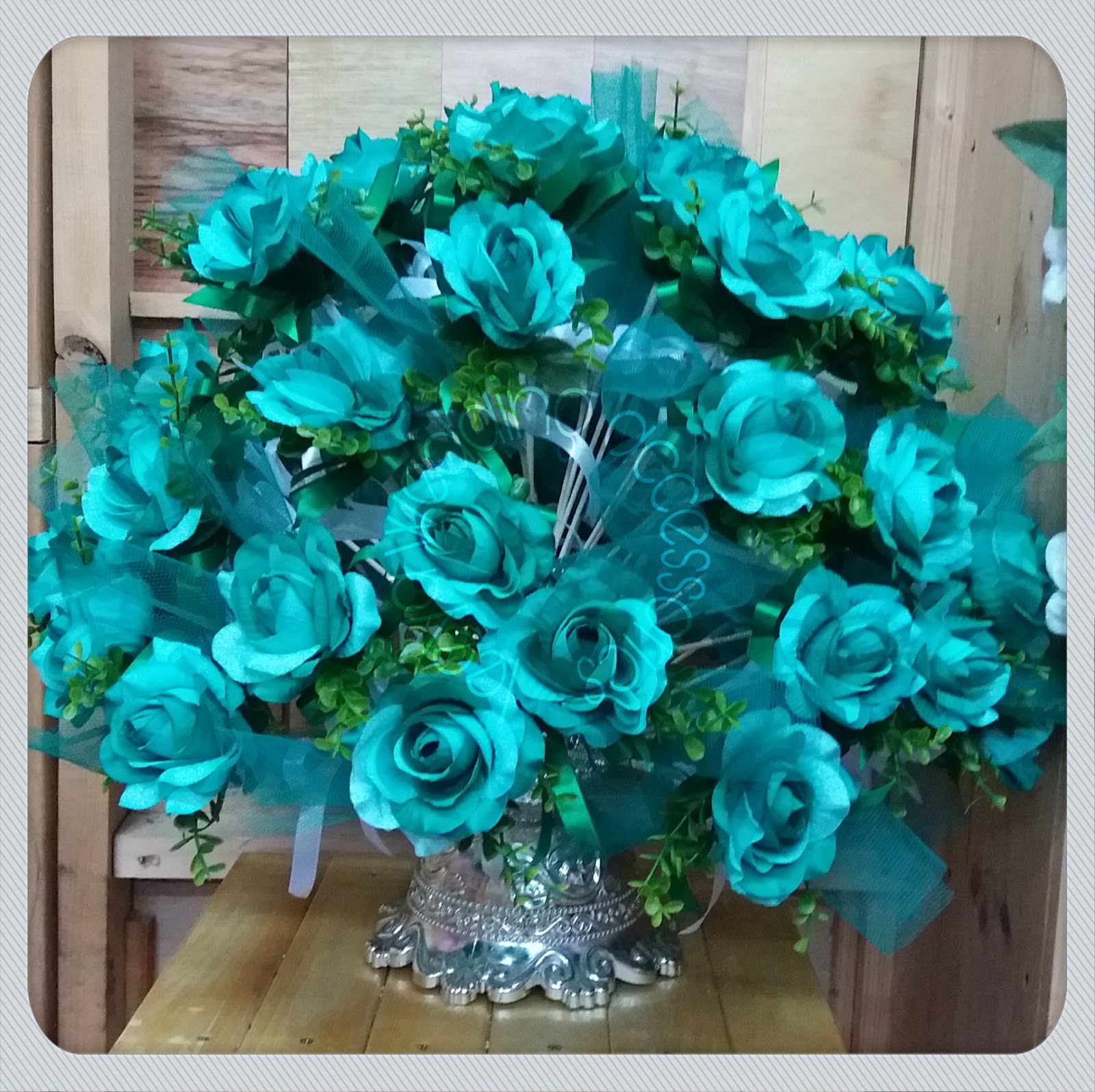 LEEYA WEDDING ACCESSORIES: BUNGA PAHAR BUSH ROSE RM2.60/PC