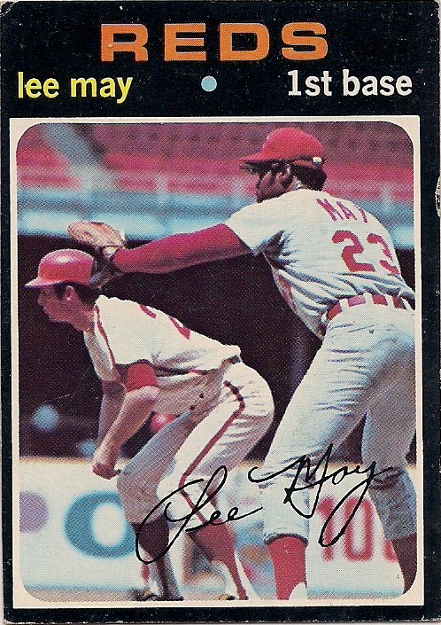 Topps 1971: no. 40 - lee may