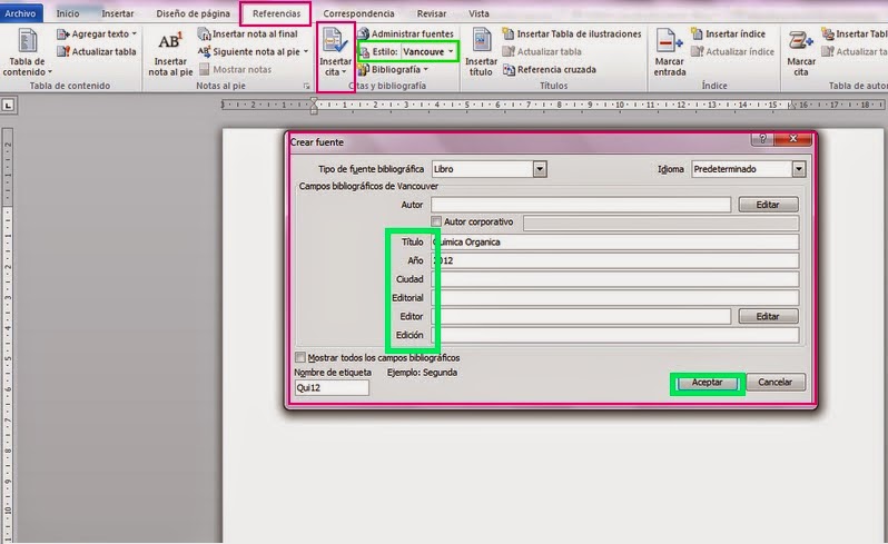 Doctor Chapatin: COMO INSTALAR EL ARCHIVO VANCOUVER EN WORD