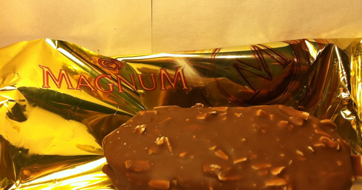 Magnum Ice Cream Gold Wrapper