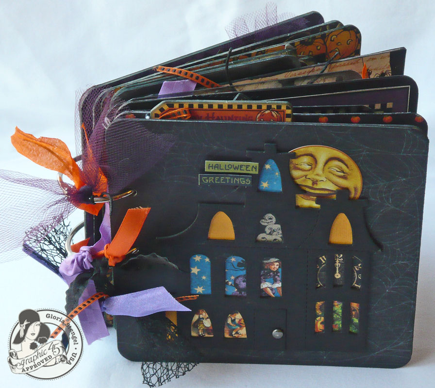 Scraps of Life: Graphic 45 Halloween Mini Album