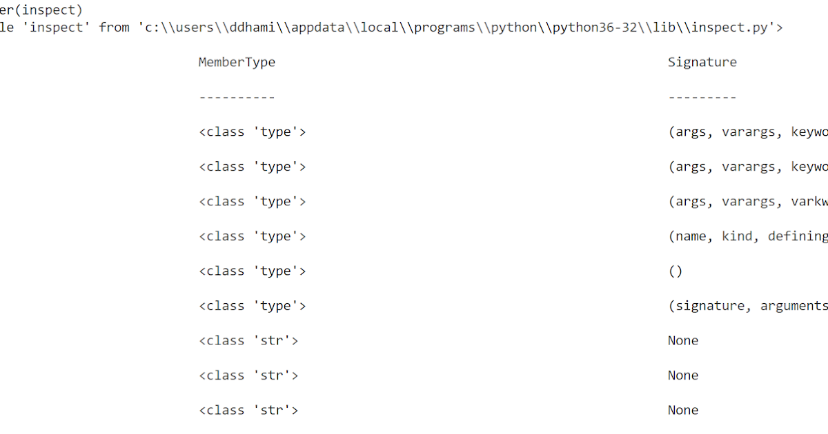 Python : Exploring Objects similar to PowerShell