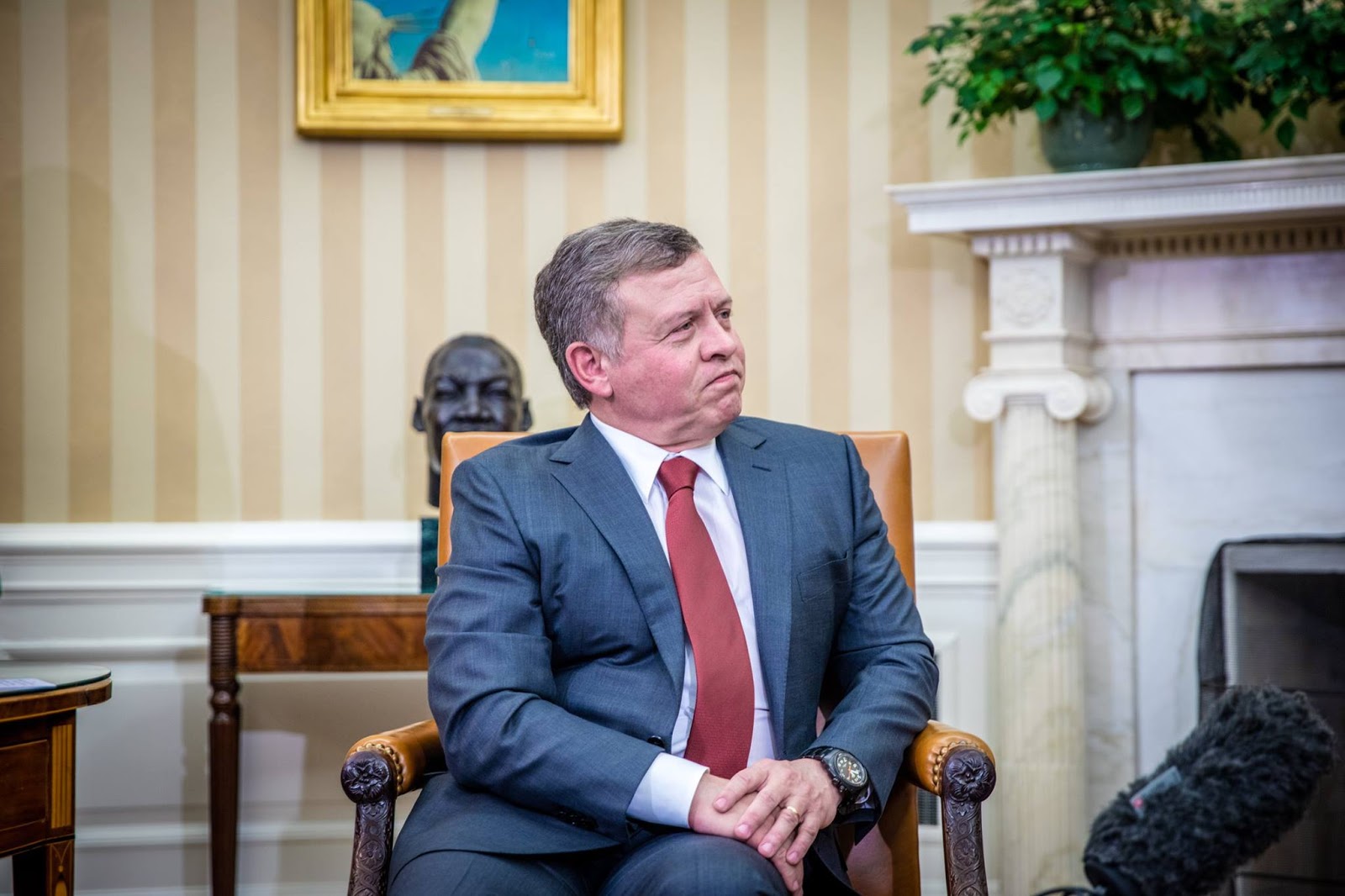 The Jordanian Royal Courts: King Abdullah II meets with U.S President ...