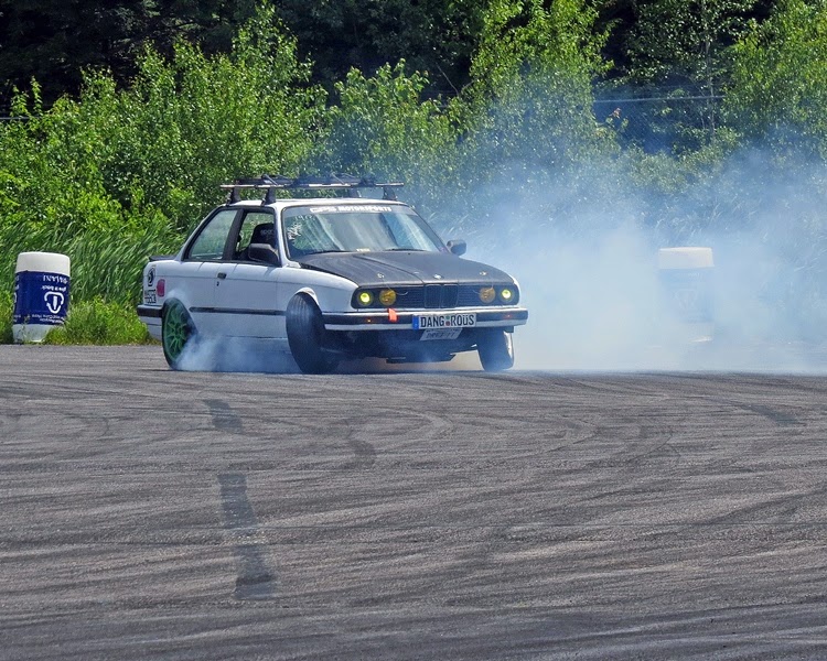 ActionshotsNH: 91st Annual Loudon Classic - Car Drifting at the Track