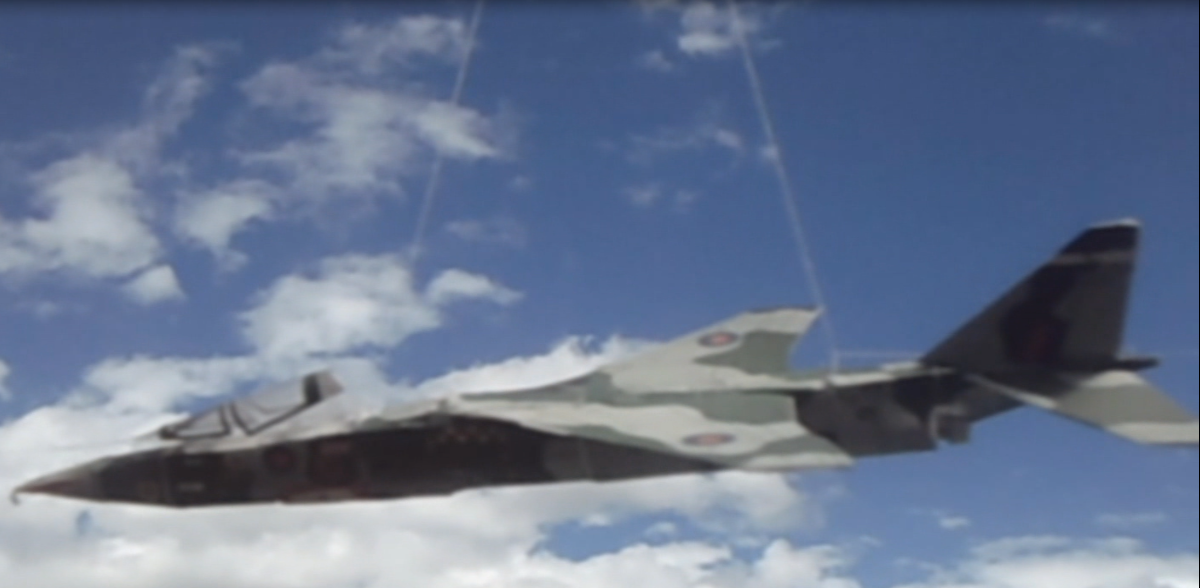 PAPERCRAFT ~ Avion Jaguar MK-1